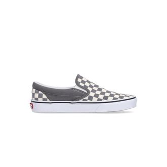 Vans Checkerboard Slip-on Low Sneaker Pewter/Wei&szlig; - - Shoes - Herren - Wei&szlig; - 40 1/2 EU