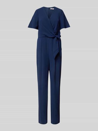 Christian Berg Cocktail Jumpsuit mit Knotendetail
