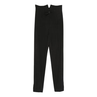 Emporio Armani Slim-Fit-Hose - - Trousers - Damen - Schwarzk - M