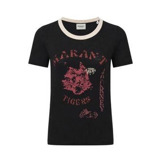 Isabel Marant Kiliann T-Shirt - - Tops - Damen - Schwarzk - L