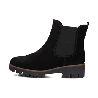 Gabor Schwarze Wildleder Chelsea Boots - - Shoes - Damen - Schwarzk - 38 1/2 EU