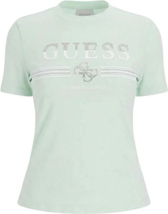 Guess Siena T-Shirt - - Tops - Damen - Gr&uuml;n - XS