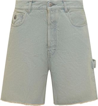 AMBUSH Ambush, Homme, Shorts, Bleu, Taille: W31 Shorts en Denim avec Bord Brut