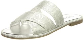 Replay Femme Nairobi Mule T Chausson, 050 Silver, 41 EU