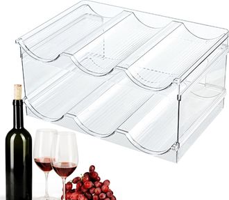 Generico Wassertür, transparenter Organizer für Wasserständer, multifunktionale Garderobe, Spüle, Glaube, Speisekammer, Keller, Barhalter für unvergleichliche 