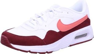 Nike Femme W Air Max SC Chaussures Basses, White Adobe Team Red, 38 EU
