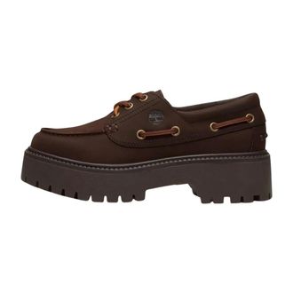 Timberland Chaussures bateau Stone Street - Femme - Chaussures - Brun - Taille: 40 EU