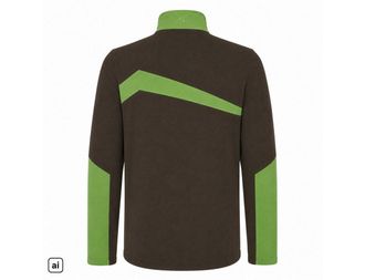 Engelbert Strauss Fleecejacke e.s. motion 2020 Herren Fleecejacke Arbeitsjacke kastanie/seegr&uuml;n effektive W&auml;rmespeicherung bei gleichzeitig hoher Atmungsaktivit&auml;t