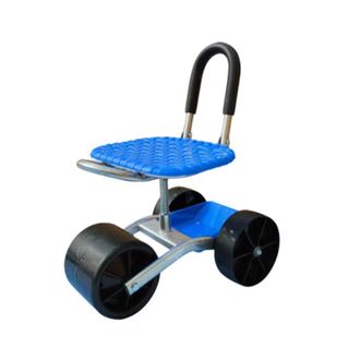 Generic 360&deg; Drehbarer Gartenwagen Mit Sitz, Gartensitz 3/4-R&auml;dern, Gartenarbeitssitz for Rasen Und Garten, for Die Bepflanzung Von(3-Wheeled)