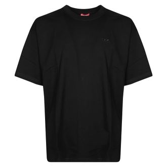 Diesel Homme, Tops, Noir, Taille: M T-shirt Casual en Coton pour Homme