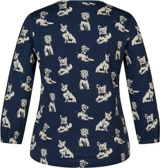 Rabe 3/4-Arm-Shirt mit Hunde-Motiven