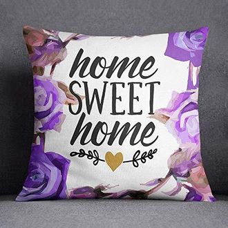 Bonamaison Le Jardin du Lin Kissenhüllen, Cotton, Mehrfarbig, 45x45