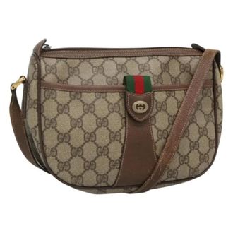 Gucci Pre-owned Cuir sacs-gucci - Femme - Pre-owned - Beige - Taille: ONE Size