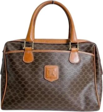Celine Sac &agrave; main Vintage Pre-owned - Femme - Pre-owned - Brun - Taille: ONE Size