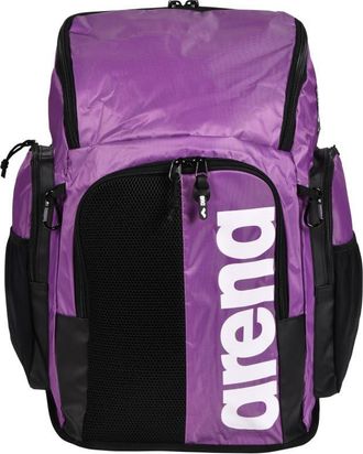 Arena Spiky III 45 Rucksack, Schwimm-, Fitness-, Sport- und Freizeitrucksack, Reiserucksack aus Wasserabweisendem Material mit Gepolsterten Schultergurten, 
