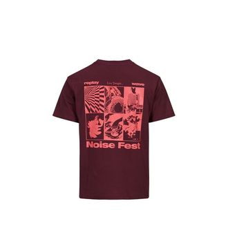 Replay T-shirt &agrave; imprim&eacute; dos en coton