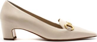 Mara Bini Femme, Chaussures, Beige, Taille: 38 1/2 EU Escarpin Horsebit