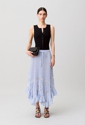 Claudie Pierlot Midi-Rock aus Spitze