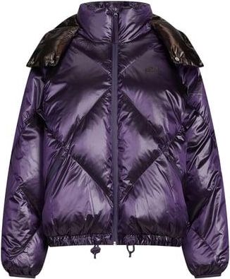 Lacoste Doudoune oversize courte à capuche