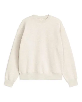 Arket Legeres Sweatshirt -Grau