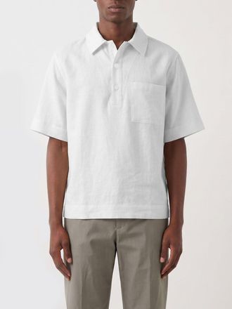 Hev&ograve; Polo Homme couleur Blanc