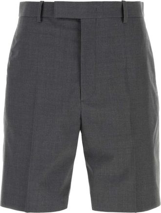 Jil Sander Homme, Shorts, Gris, Taille: XL Wool Bermuda Shorts