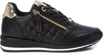 Xti Sportschuhe Sneaker Damen Schwarz - Bequeme und vielseitige Schuhe - Casual Mode - Modell 14349301 (Größe 39)