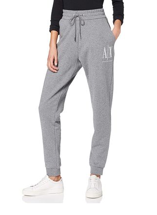 A|X Armani Exchange Damen Icon Project Sporthose Sporthose, Grau, XS
