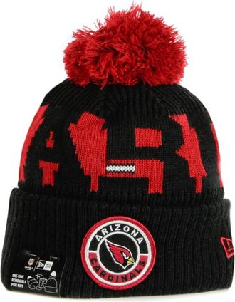 New Era NFL Pom Pom Herrenm&uuml;tze in Teamfarben - - Accessories - Herren - Schwarzk - ONE SIZE