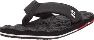 Globe Bumps GBBUMPS, Unisex - Erwachsene, Sandalen/Zehentrenner, Schwarz (black/red 10036), EU 41 (UK 7) (US 8)