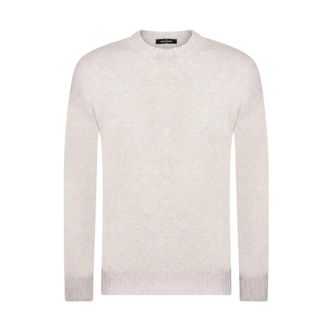 La Fileria Kaschmirpullover - - Knitwear - Herren - Grau - 3XL