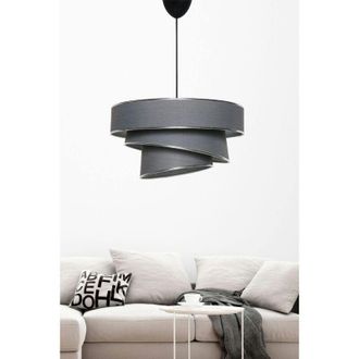 Pier Import Pier Import - Suspension salon grise - abat-jour triple, moderne zurich