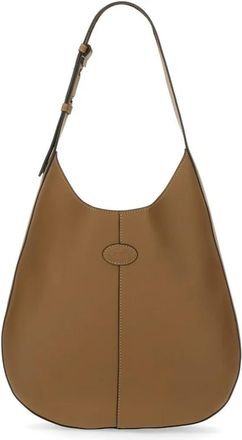 Tod's Tods Hobo Bags - Brown Calfskin Hobo Bag - Gr. unisize - in Braun - für Damen
