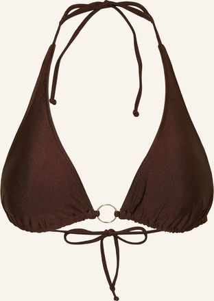 Mrs & Hugs Mrs & Hugs Triangel-Bikini-Top braun