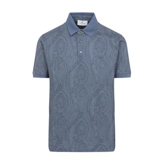 Etro T-Shirts - - Tops - Herren - Blau - M