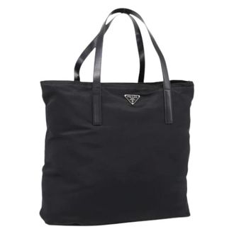 Prada Sac Cabas Vintage Pre-owned - Femme - Pre-owned - Noir - Taille: ONE Size