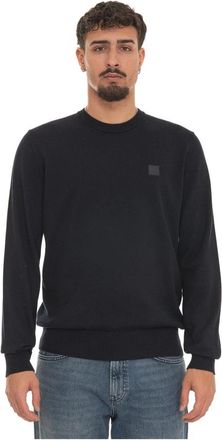 HUGO BOSS Homme, Pulls, Bleu, Taille: S Kanovano-S Pull &agrave; col rond