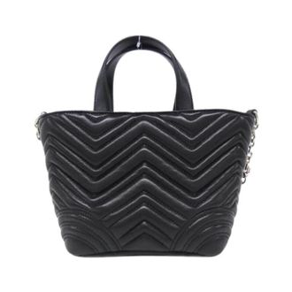 Gucci Pre-owned GG Marmont Lammleder Umh&auml;ngetasche - - Pre-owned - Damen - Schwarzk - ONE SIZE