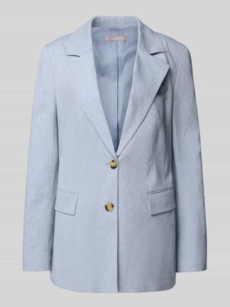 Christian Berg Regular Fit Blazer aus Baumwoll-Leinen-Mix