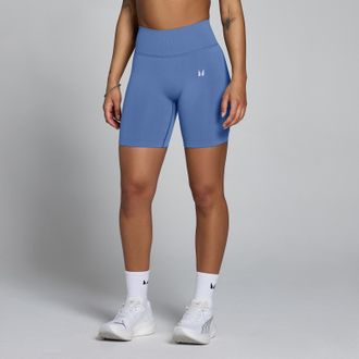 MyProtein Short sans coutures Tempo Hybrid MP femme - Bleu ardoise - XS