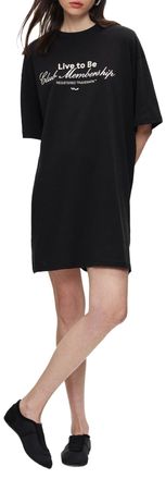 LTB Jeans Jeans T-Shirt Kleid Yenafe aus Cotton Mehrfarbig - Gr&ouml;&szlig;e M