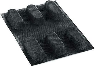 Silikomart Silikomart 70.503.20.0265 mikro - perforierte Silikonformen, Silicone, Schwarz