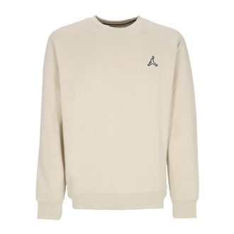 Nike Jordan Fleece Crewneck Sweatshirt - - Sport - Herren - Beige - XL