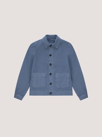 Circolo 1901 Work Jacket in Gabardine Avio / M