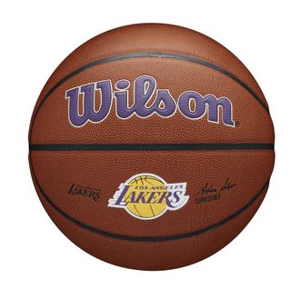 Wilson Basketball TEAM ALLIANCE, LOS ANGELES LAKERS, Indoor/Outdoor, Mischleder, Größe: 7