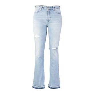 Dondup Super Skinny Schlagjeans Medium Wash - - Jeans - Damen - Blau - W26