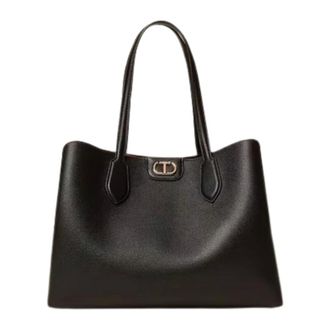 Twinset Femme, Sacs, Noir, Taille: ONE Size Sac Shopper Noir Chic