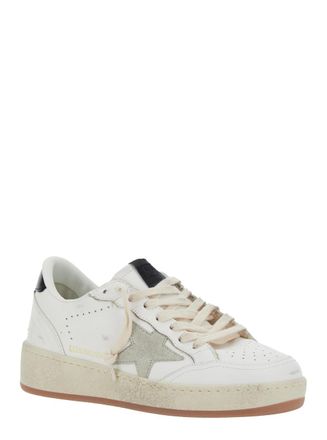 Golden Goose Womens Sneakers Ballstar 2 White Leather Cow Trainers