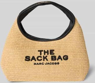 Marc Jacobs Henkeltasche in Bast-Optik