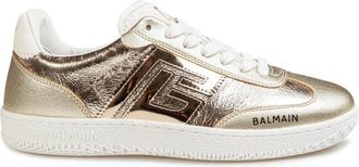 Balmain Femme, Chaussures, Jaune, Taille: 37 EU Swan Baskets